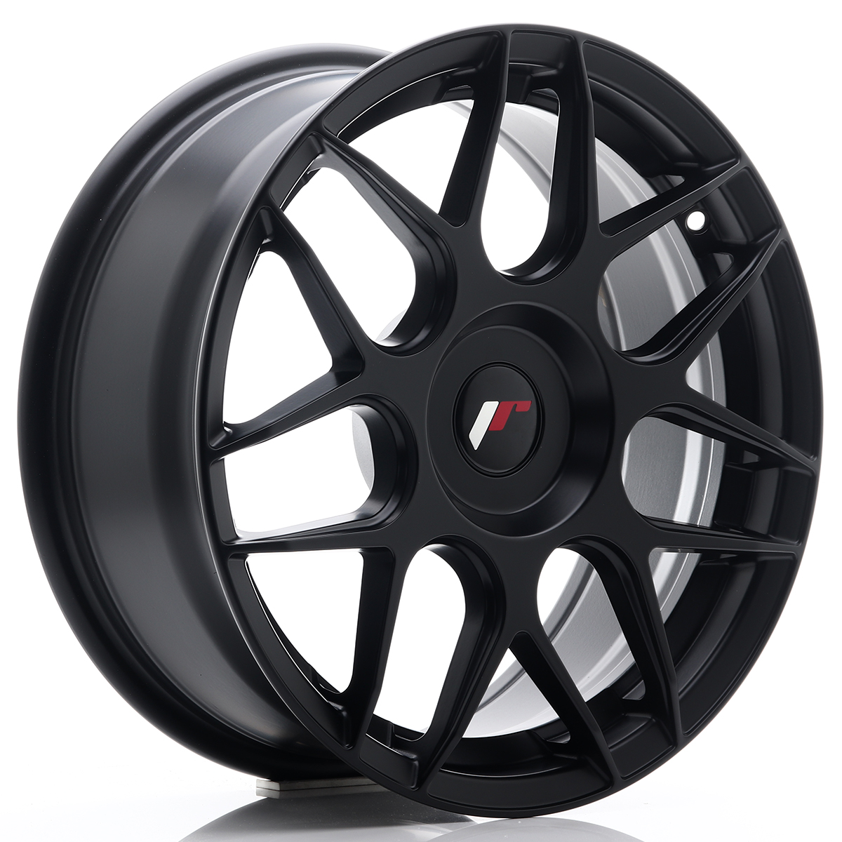 JR Wheels JR18 17x7 ET20-40 Blank Matt Black - JR