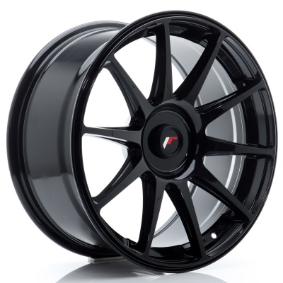 JR Wheels JR11 15x8 ET25 4x100/108 Gloss Black - JR